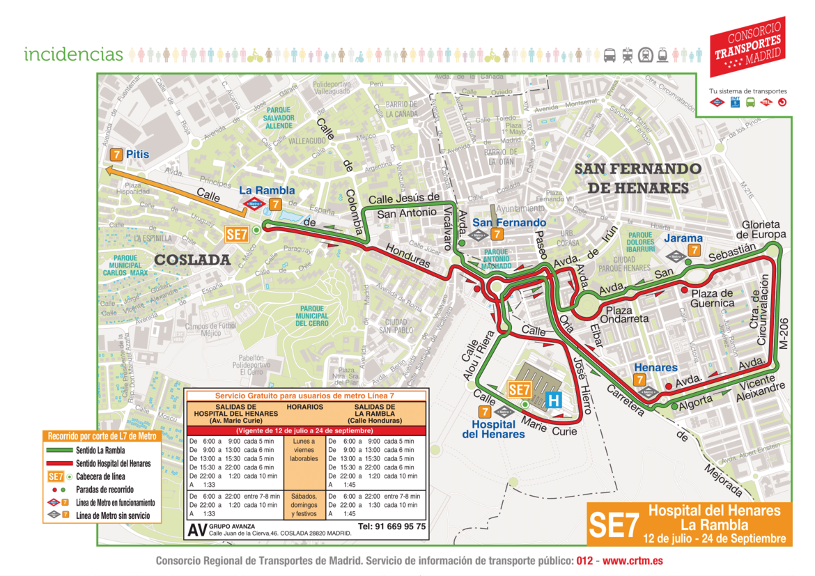 Obras en la línea 7 de metro | Noticias Madrid Transporte