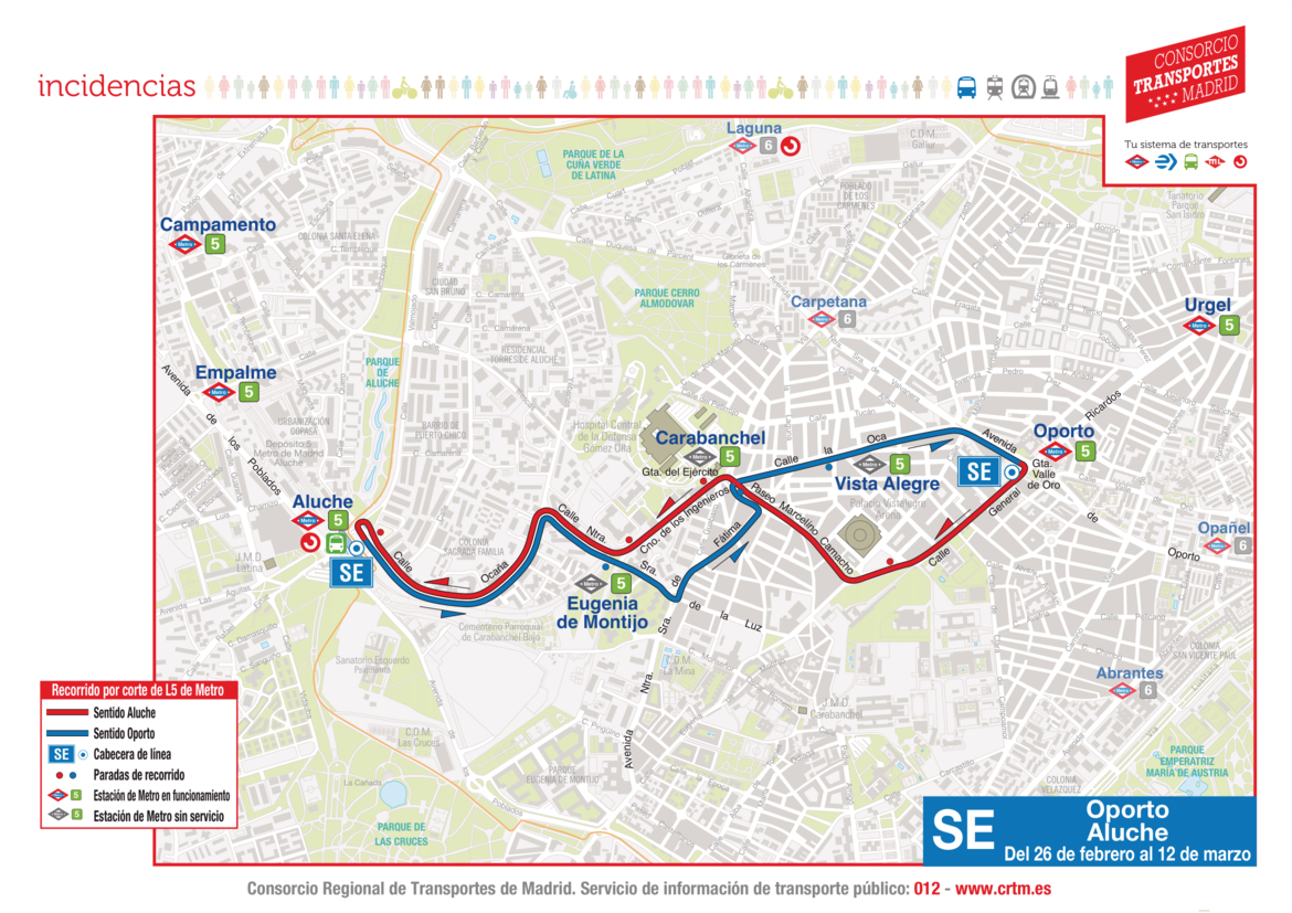 Metro comienza este sábado las obras de refuerzo en el tramo entre ...